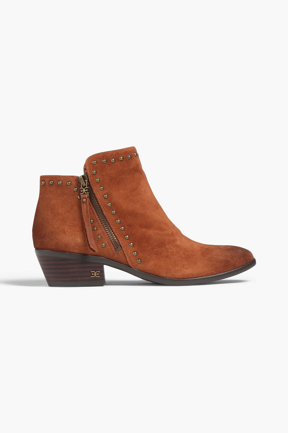 Sam Edelman Paola Suede Ankle Boots In Tan | ModeSens