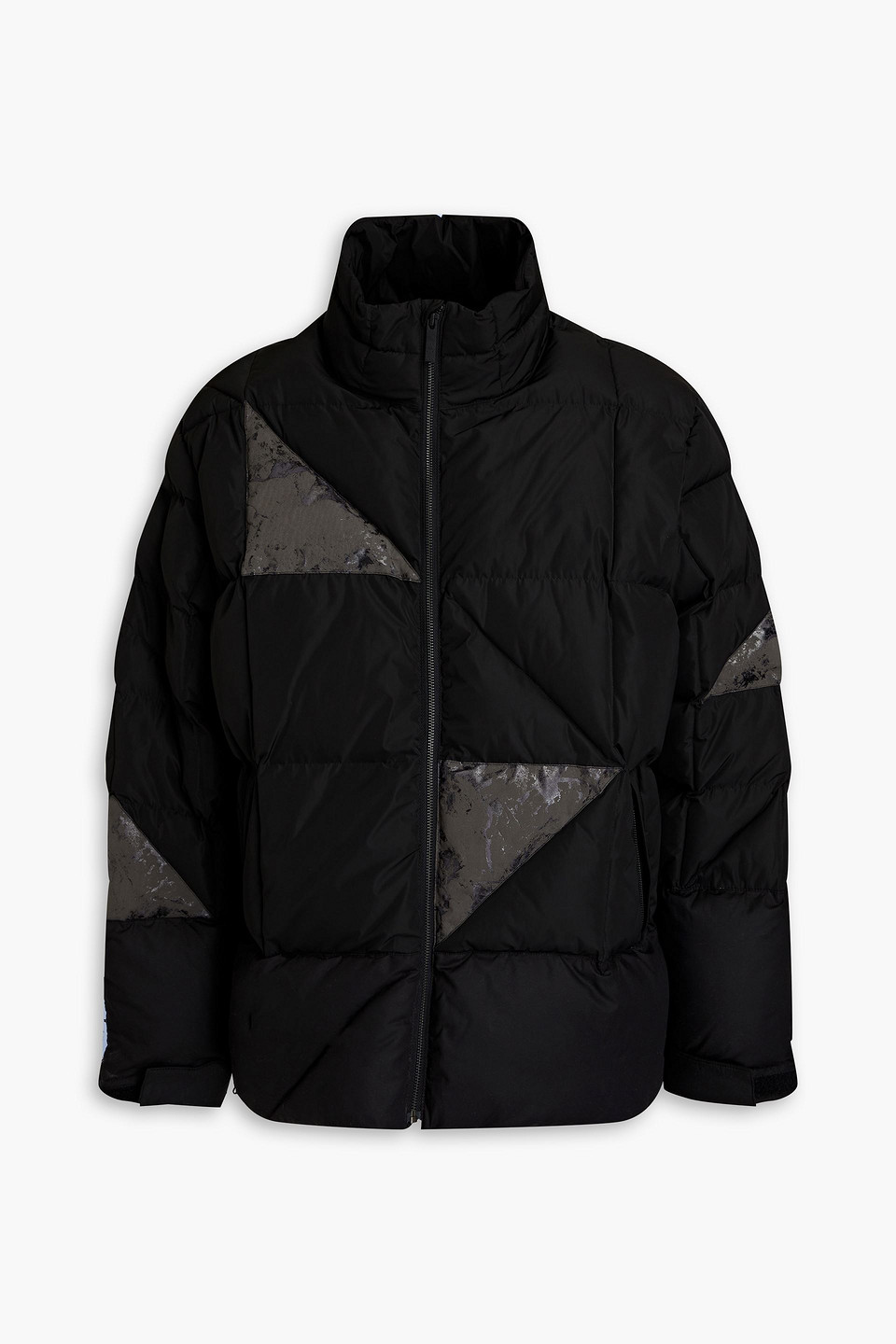 Mcq By Alexander Mcqueen Patchwork-effect Quilted Shell Jacket In Black ...