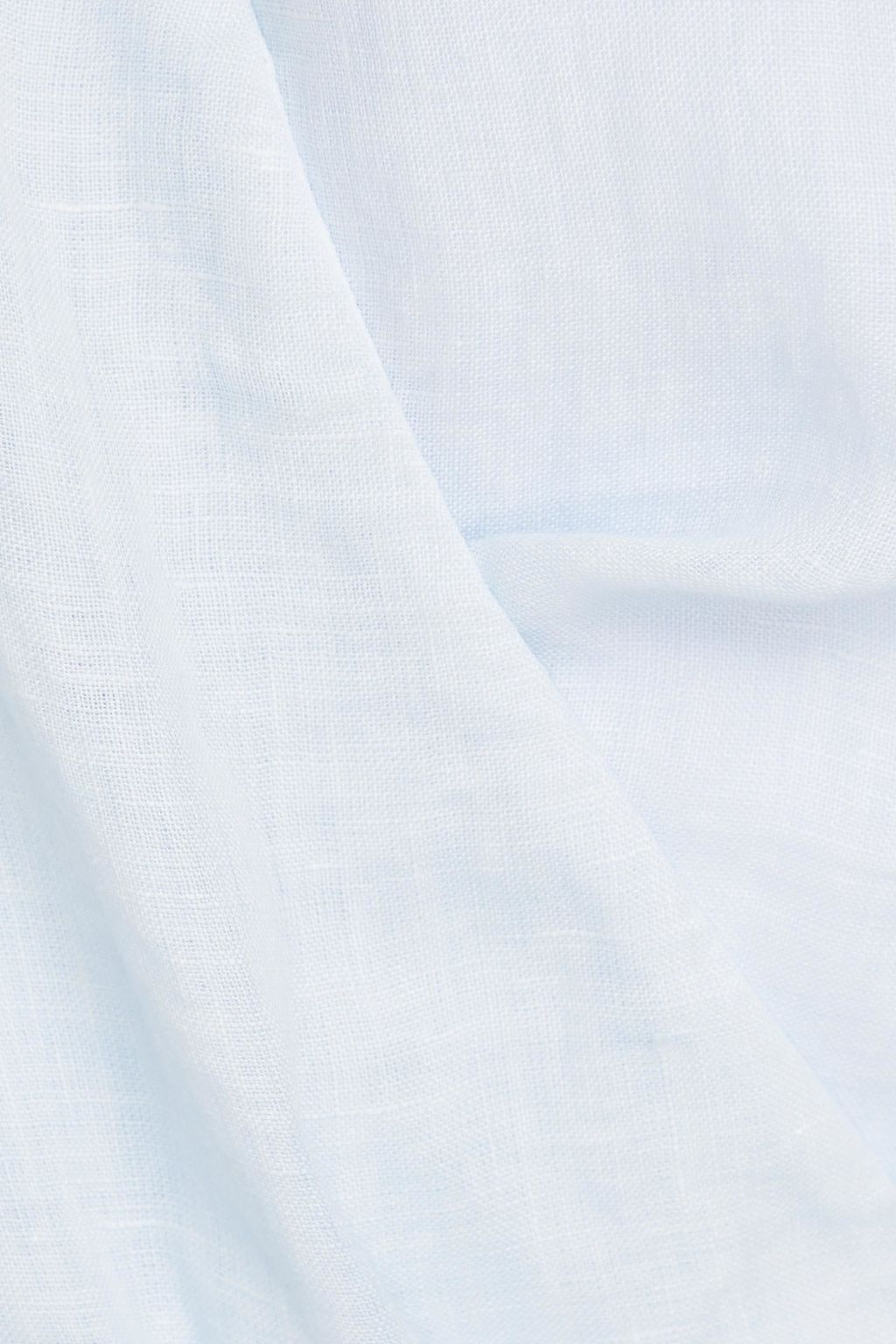 120% LINO Linen wrap top | THE OUTNET