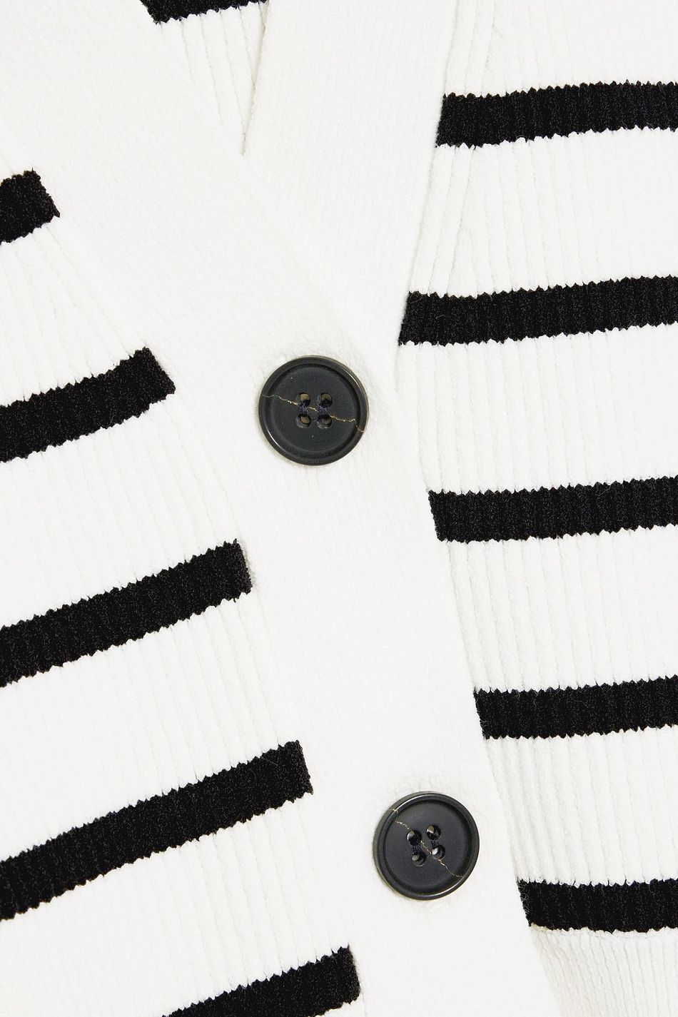 FRAME Striped ribbed-knit cardigan | THE OUTNET