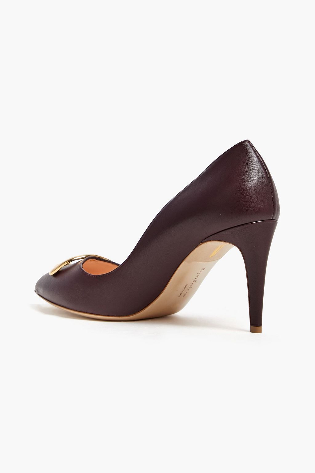 RUPERT SANDERSON Nada embellished leather pumps | THE OUTNET