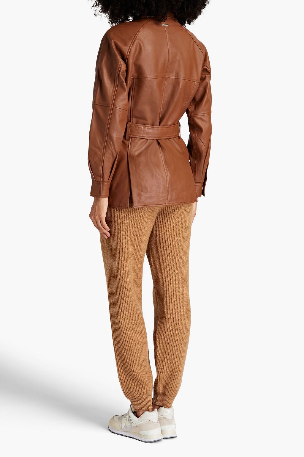 DEADWOOD Sahara belted leather jacket | THE OUTNET