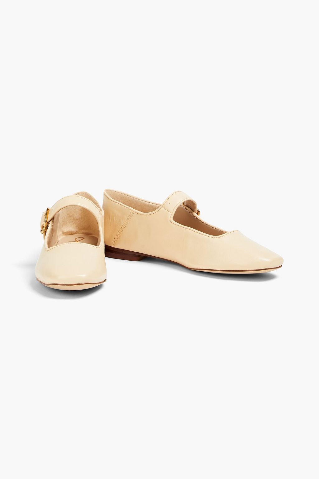 SAM EDELMAN Michaela leather flats | THE OUTNET