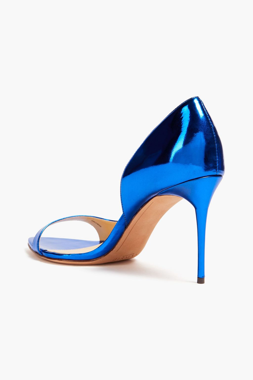 ALEXANDRE BIRMAN Angelita metallic patent-leather pumps | THE OUTNET