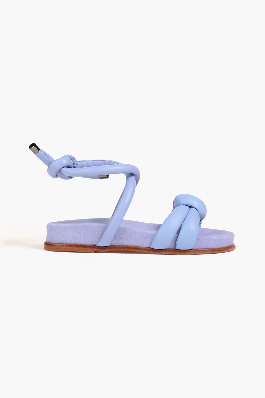 ALEXANDRE BIRMAN V-Knot padded leather sandals | THE OUTNET
