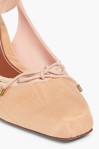 ZIMMERMANN Chisel Toe Ballerina 45 moire pumps | THE OUTNET
