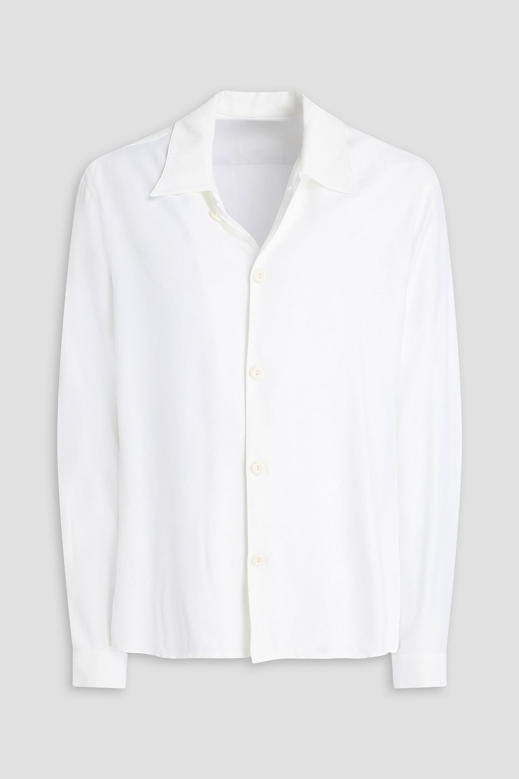 SANDRO Requin twill shirt | THE OUTNET