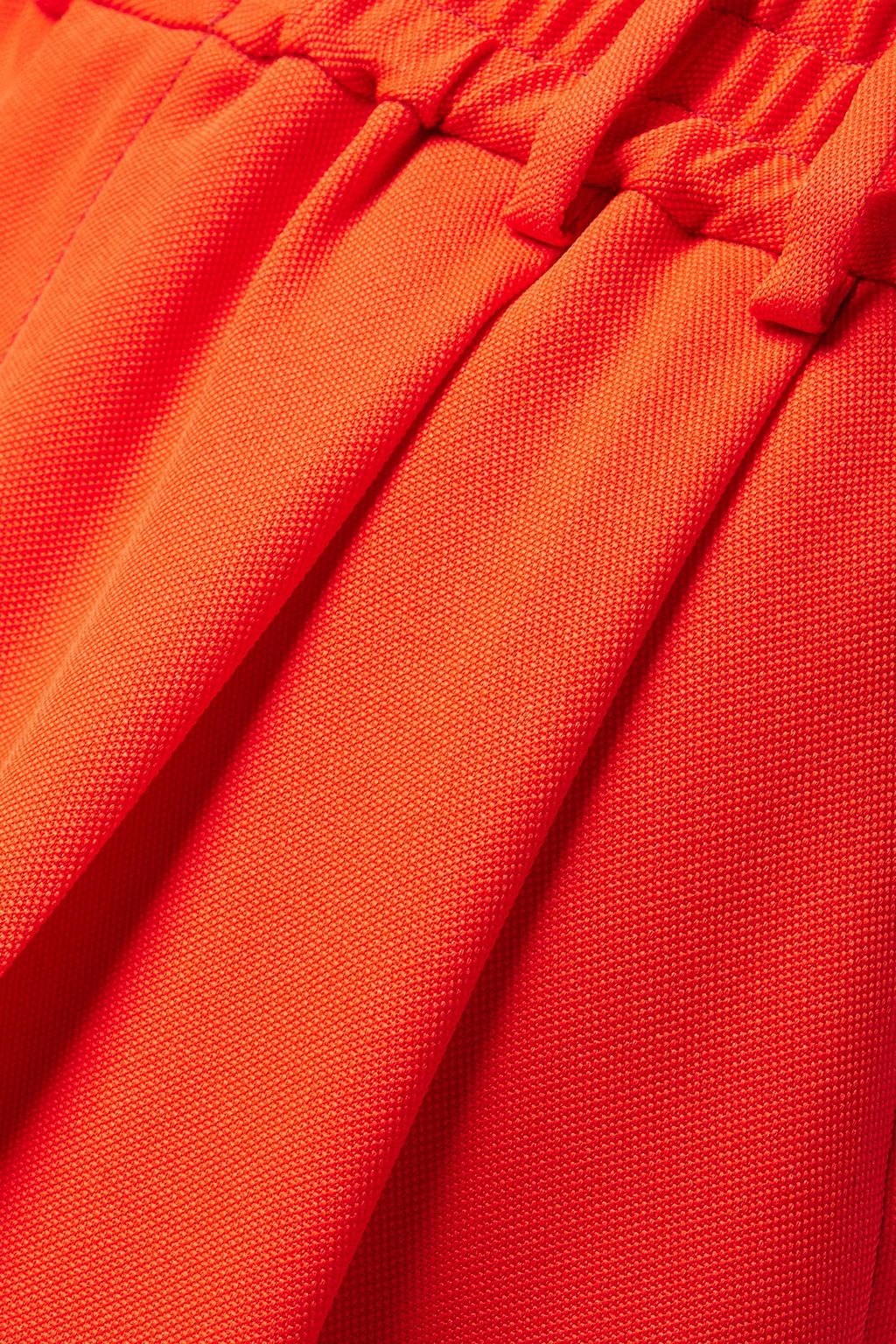 CHRISTOPHER JOHN ROGERS Pleated piqué wide-leg pants | THE OUTNET