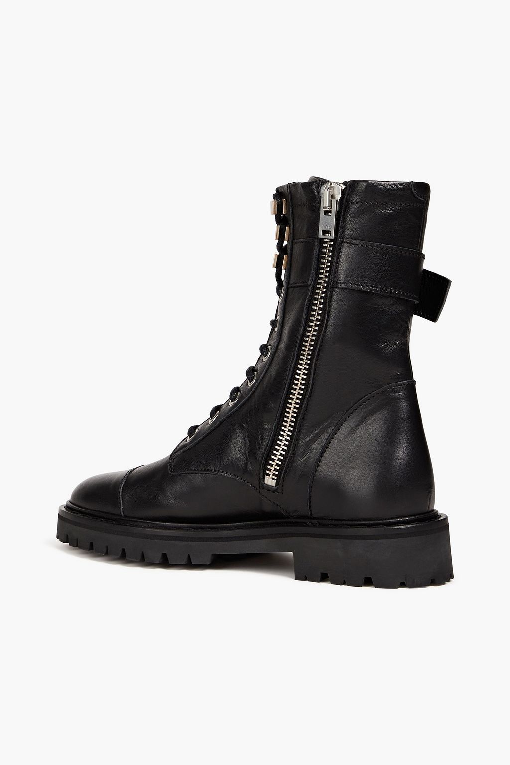 IRO Jaudie leather combat boots | THE OUTNET