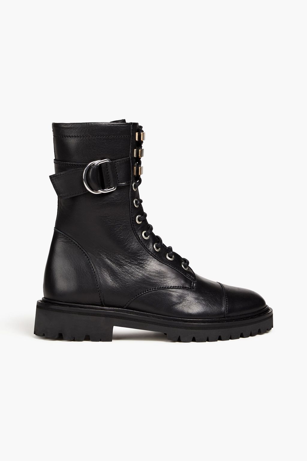IRO Jaudie leather combat boots | THE OUTNET
