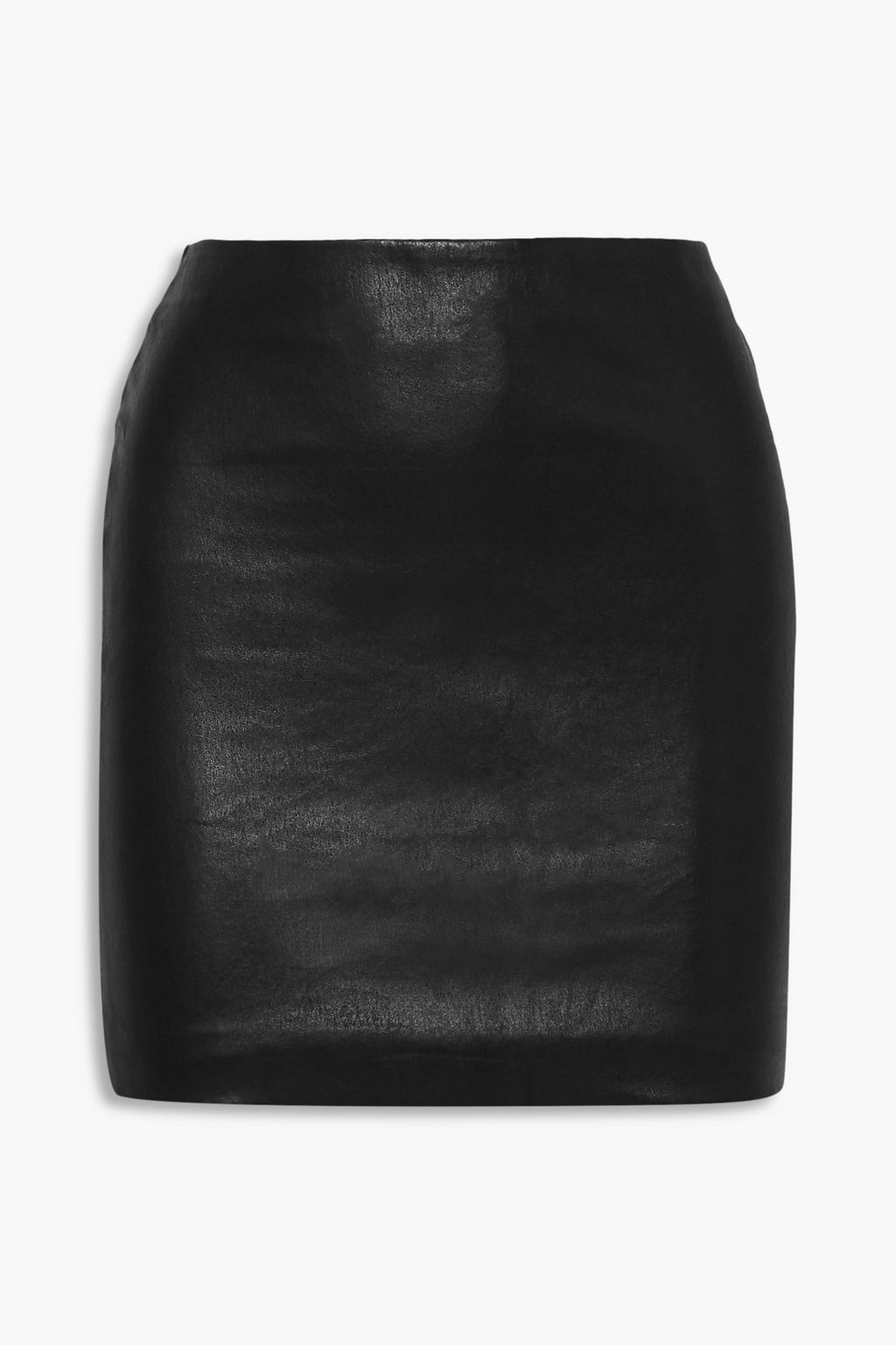 THE ROW Loattan stretch-leather mini skirt | THE OUTNET