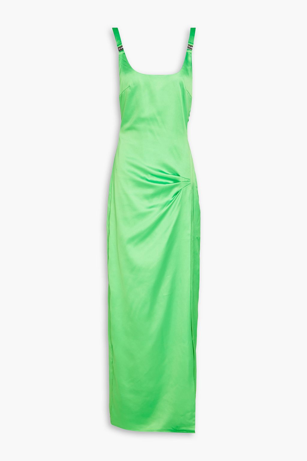 ROTATE BIRGER CHRISTENSEN Willa ruched satin maxi dress | THE OUTNET