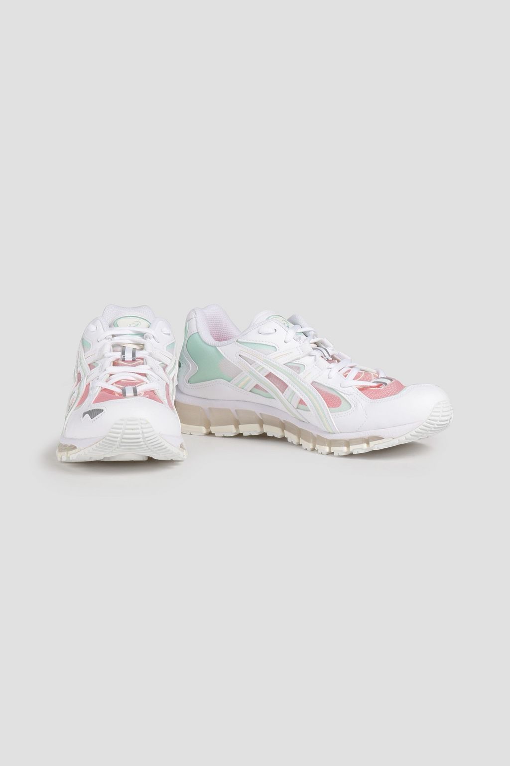 ASICS 가죽 & 메쉬 스니커즈 | 최대 70% 세일 | THE OUTNET