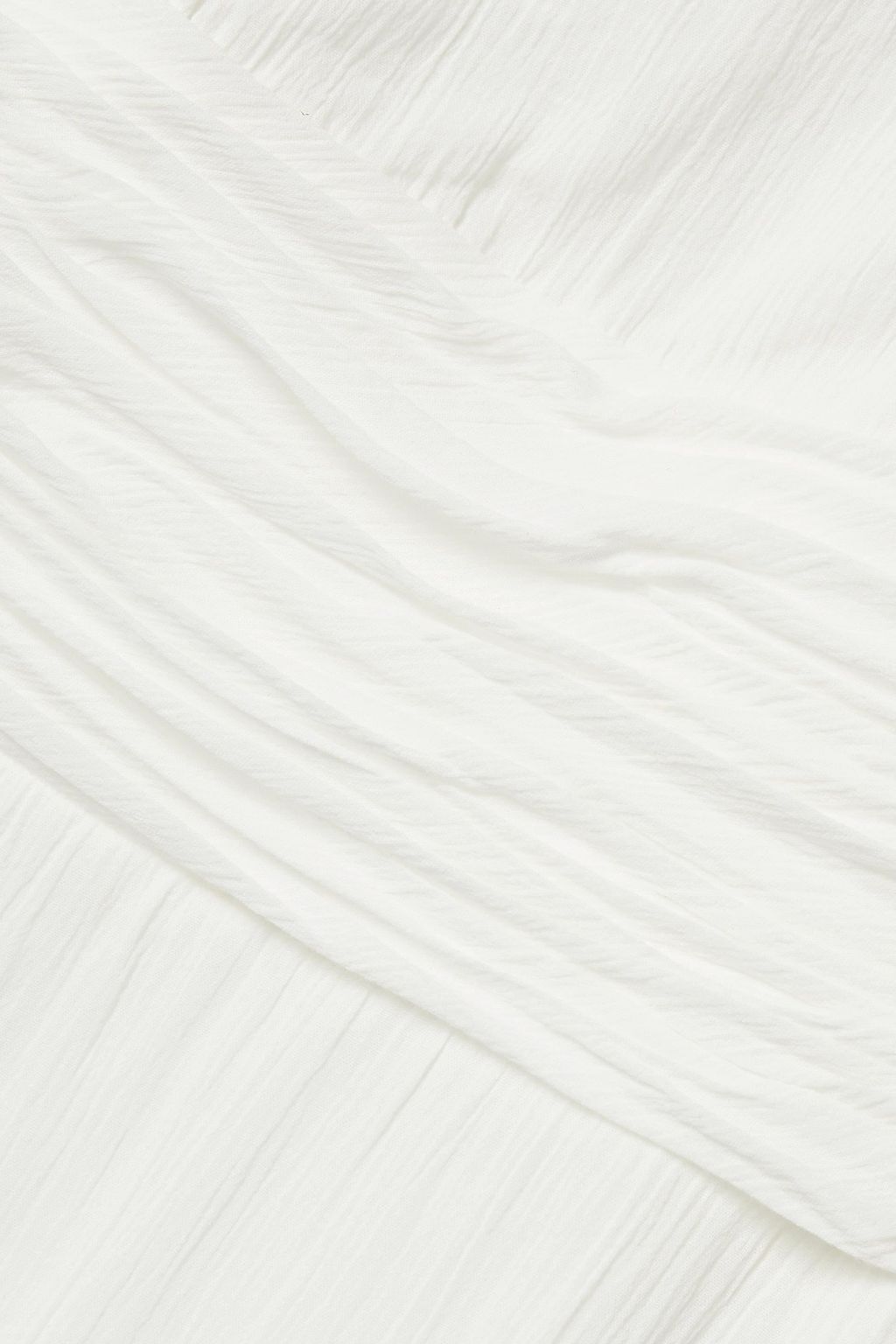 PEONY SWIMWEAR Gathered cotton-gauze midi dress | THE OUTNET