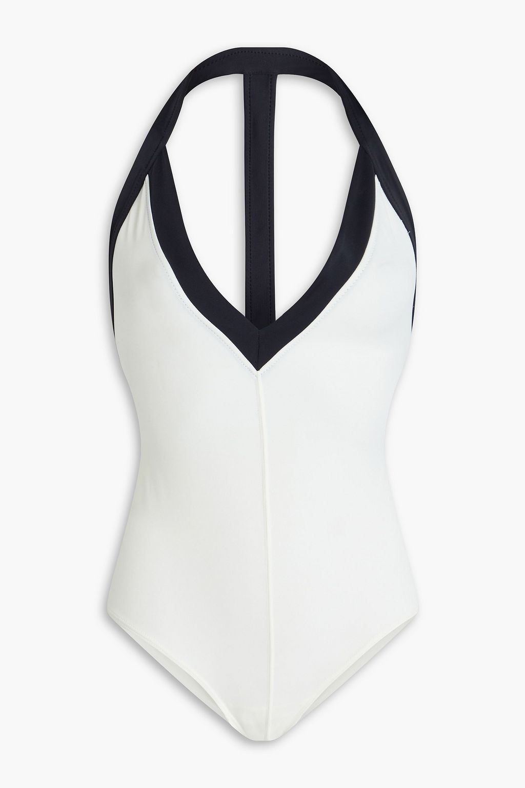 VALENTINO GARAVANI Two-tone swimsuit | THE OUTNET