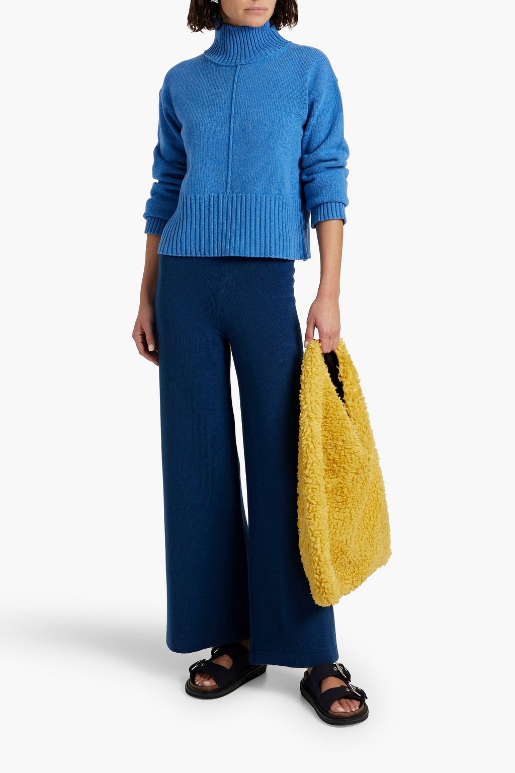 SUZIE KONDI Zephyra cashmere wide-leg pants | THE OUTNET