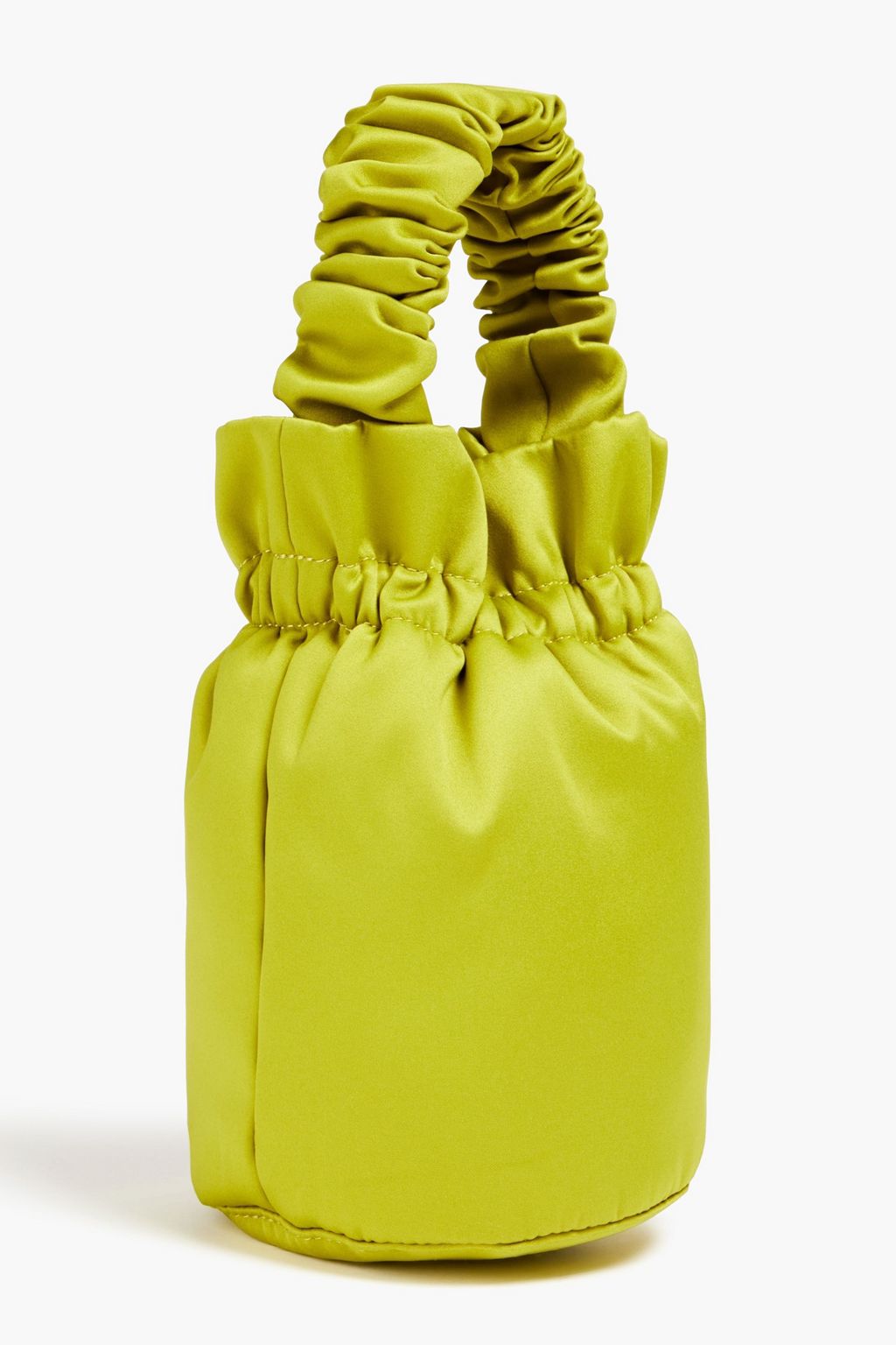GANNI Satin bucket bag | THE OUTNET