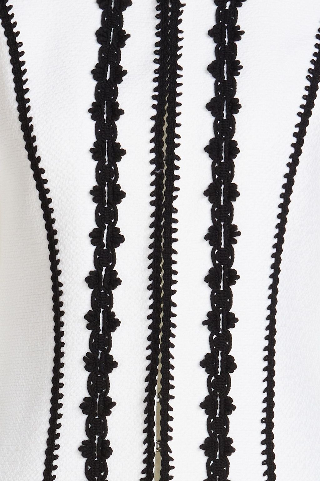 ANDREW GN Crochet-trimmed cotton-blend tweed coat | THE OUTNET