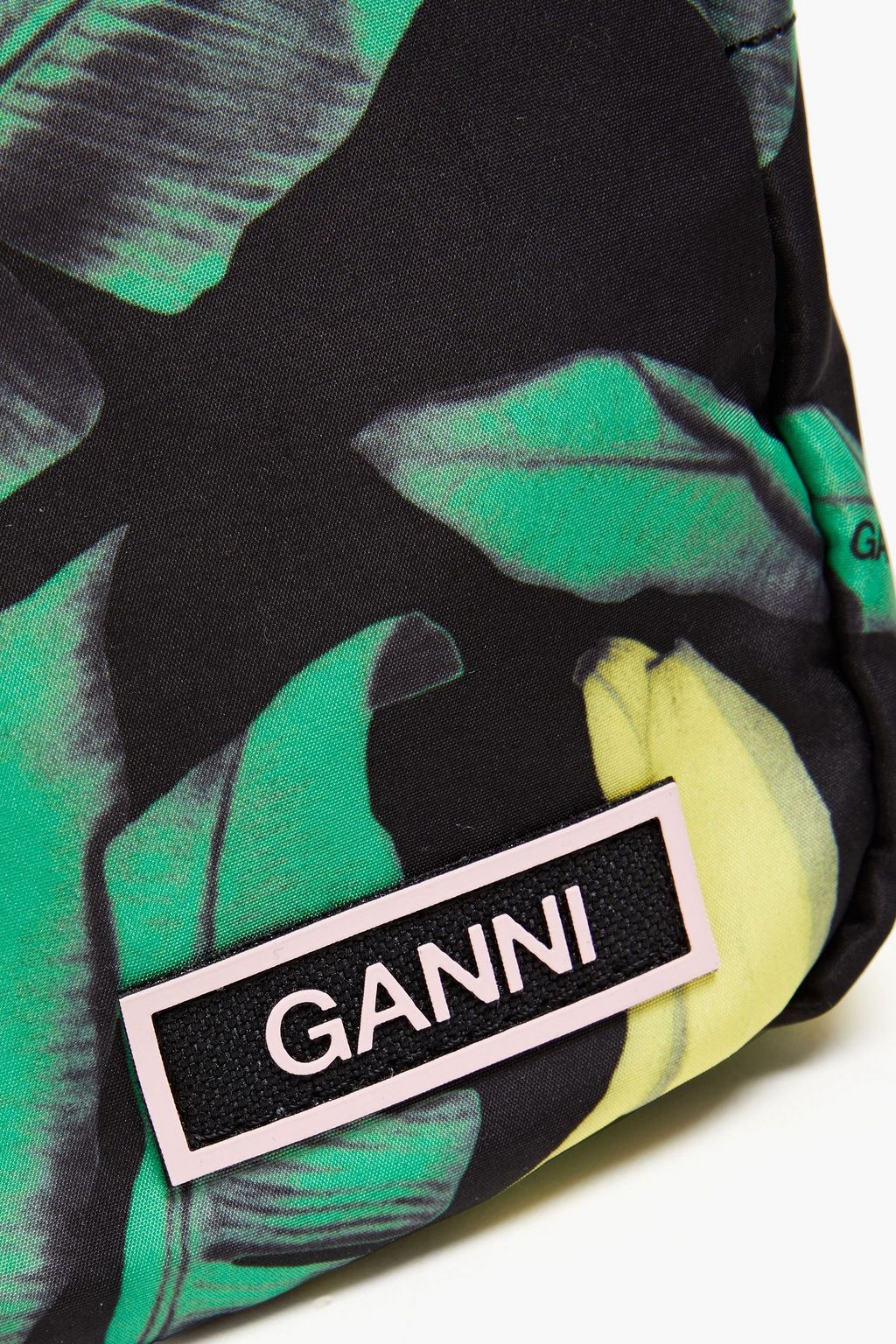 GANNI Floral-print shell shoulder bag | THE OUTNET