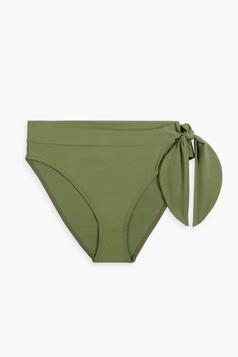 ZIMMERMANN Knotted high-rise bikini briefs | THE OUTNET