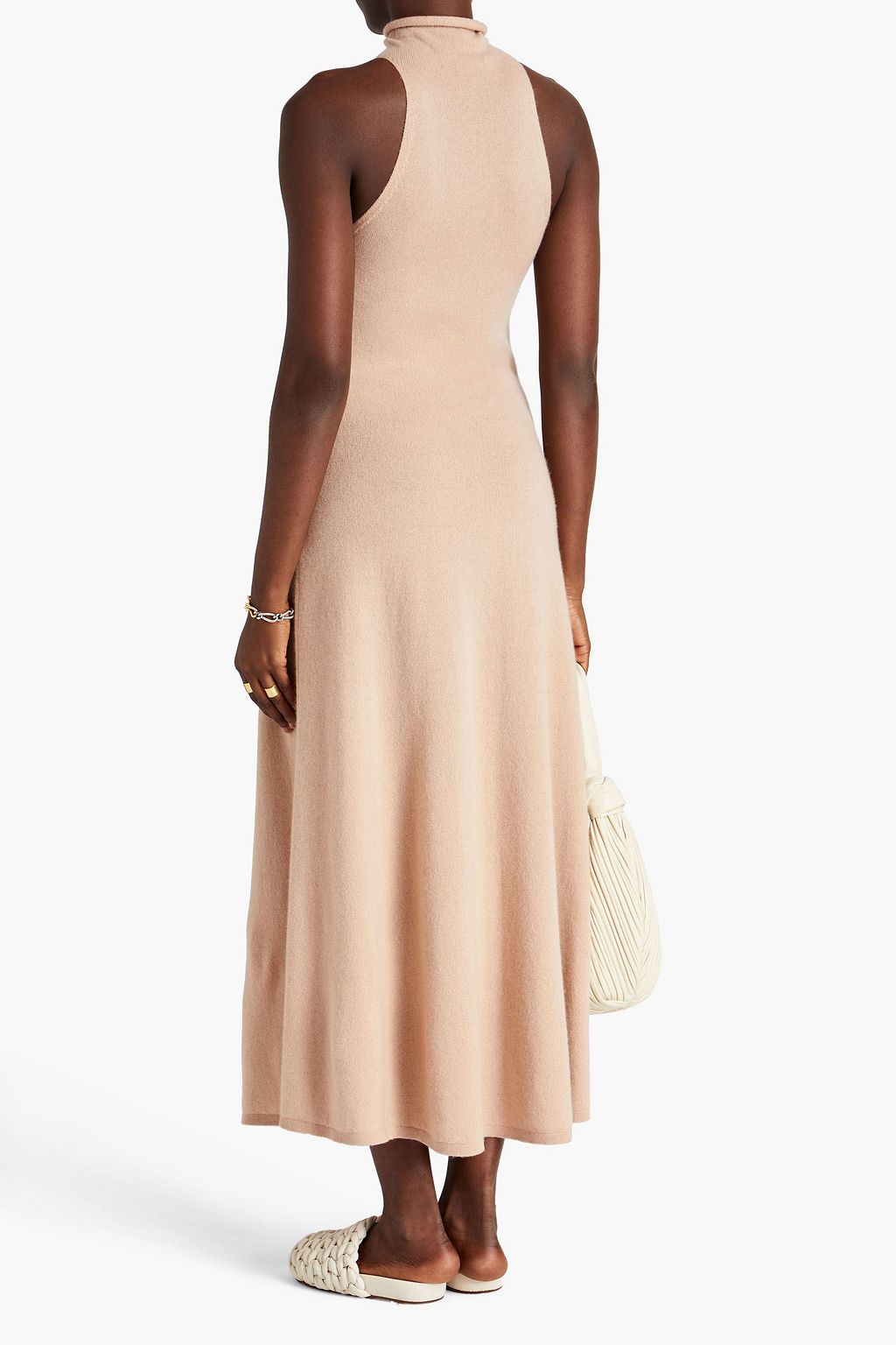 AUTUMN CASHMERE Cashmere turtleneck midi dress | THE OUTNET