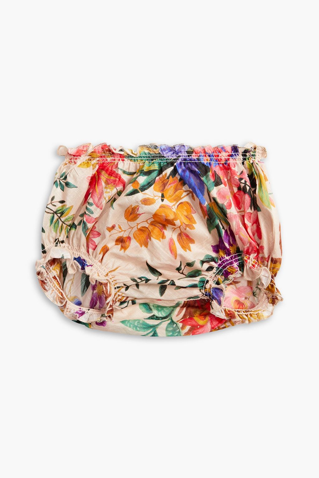 ZIMMERMANN Kids Tropicana floral-print cotton bloomers | THE OUTNET