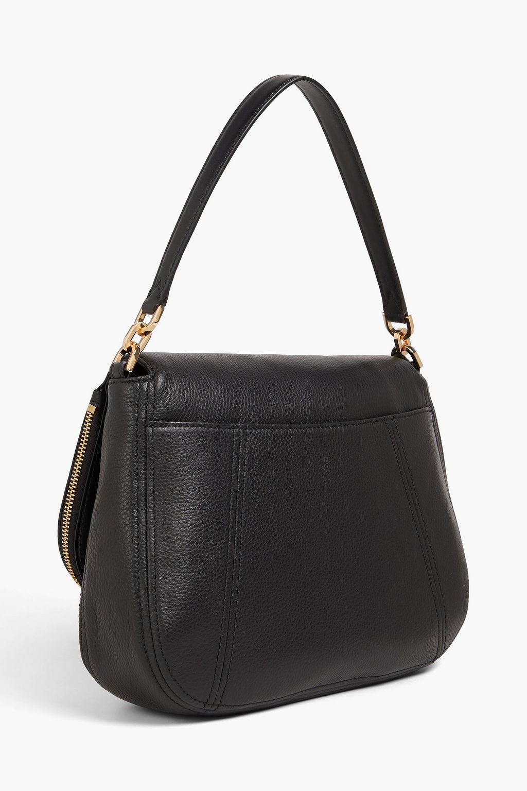 MICHAEL MICHAEL KORS Bedford pebbled-leather shoulder bag | Sale up to ...