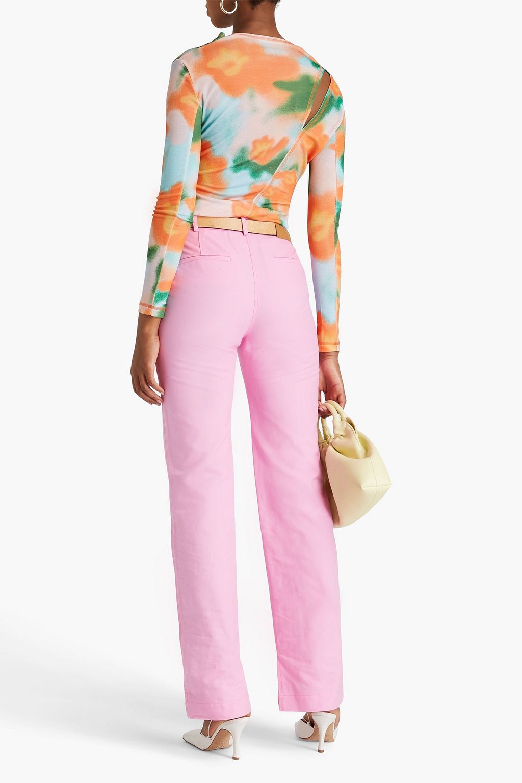 REJINA PYO Cotton-canvas straight-leg pants | THE OUTNET