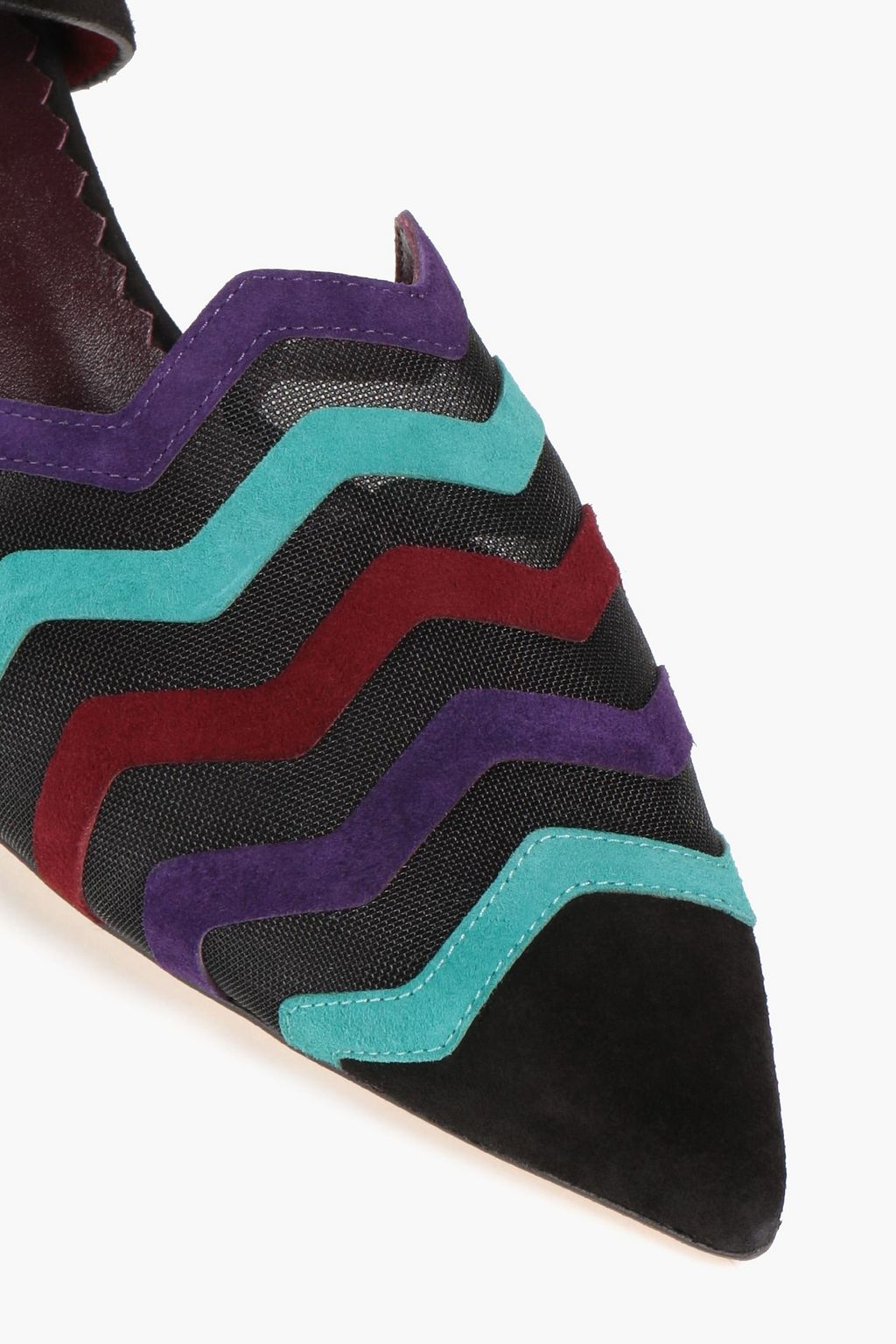 MISSONI Mesh and suede pumps | THE OUTNET