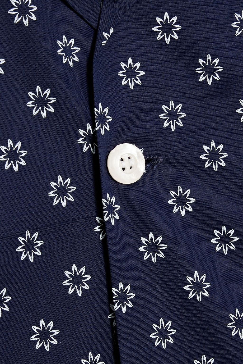 DEREK ROSE Nelson printed cotton-poplin pajama set | THE OUTNET