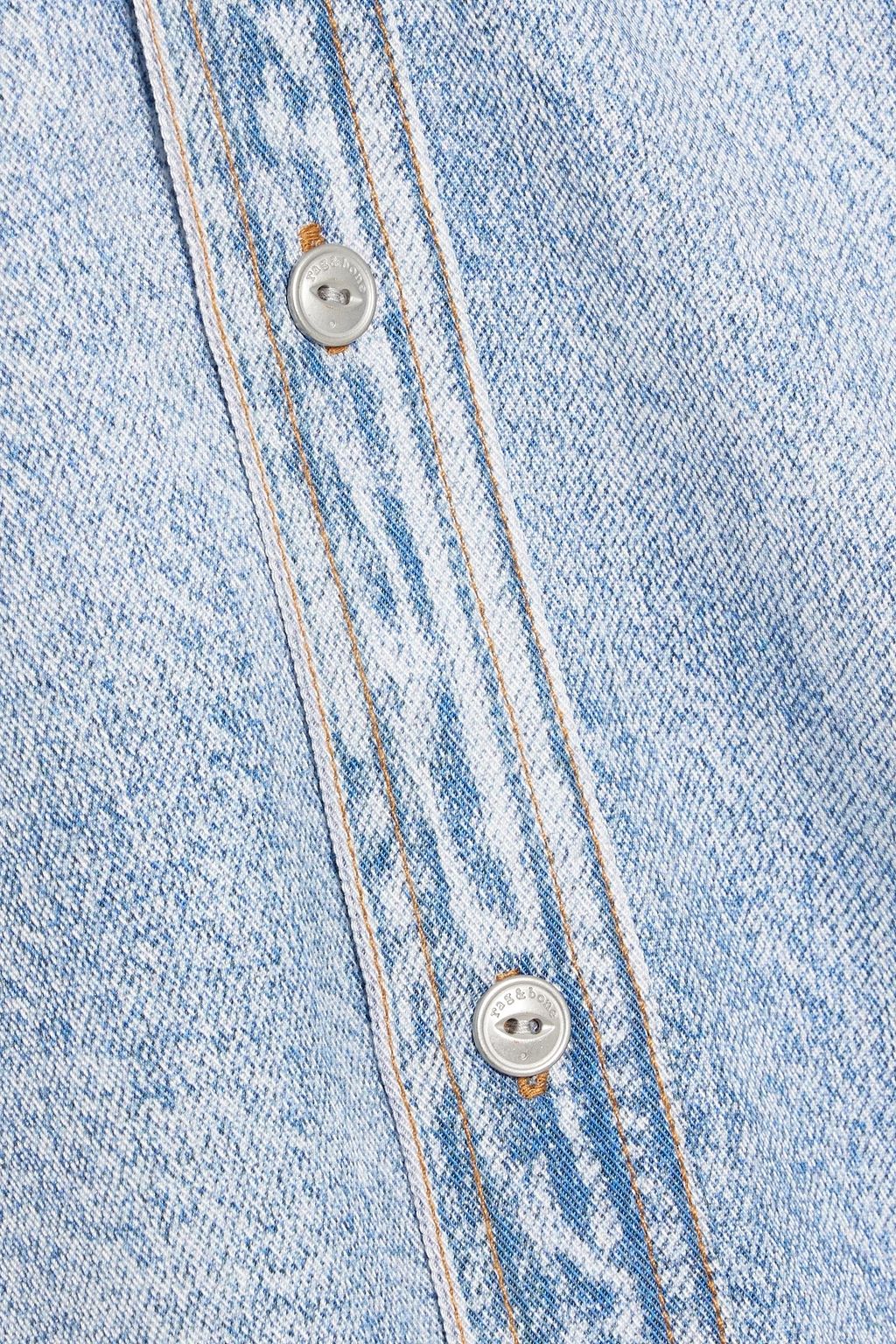 RAG & BONE Charlie printed TENCEL™ shirt | THE OUTNET