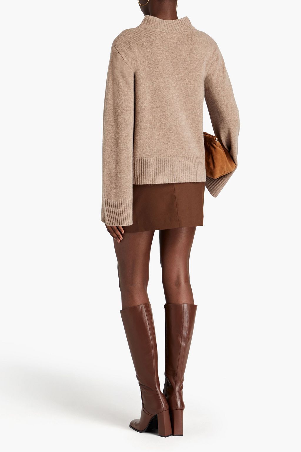 LOULOU STUDIO Solu mélange yak and wool-blend sweater | THE OUTNET