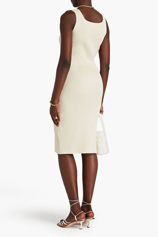BA&SH Kelso ribbed-knit dress | THE OUTNET