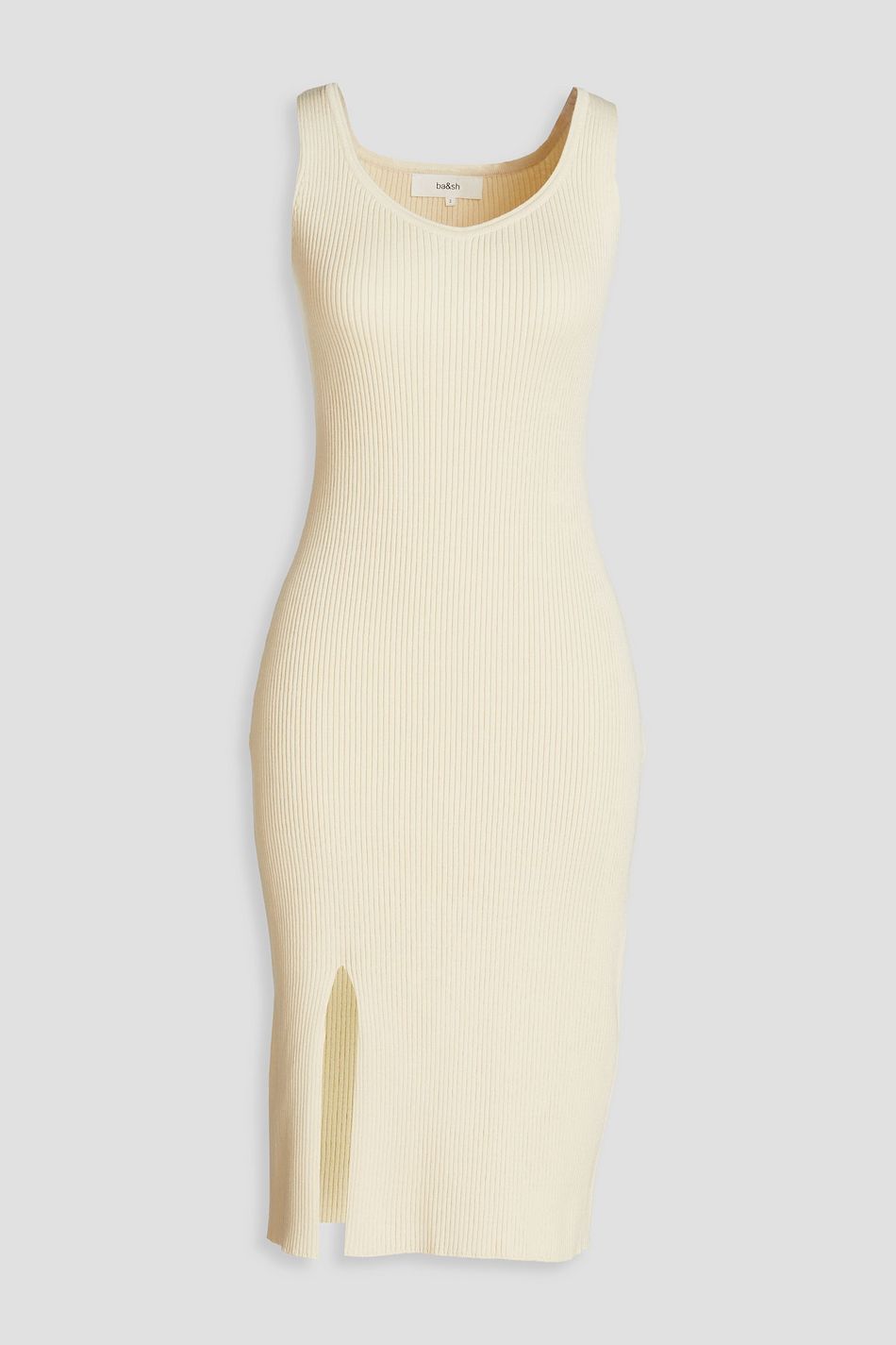 BA&SH Kelso ribbed-knit dress | THE OUTNET