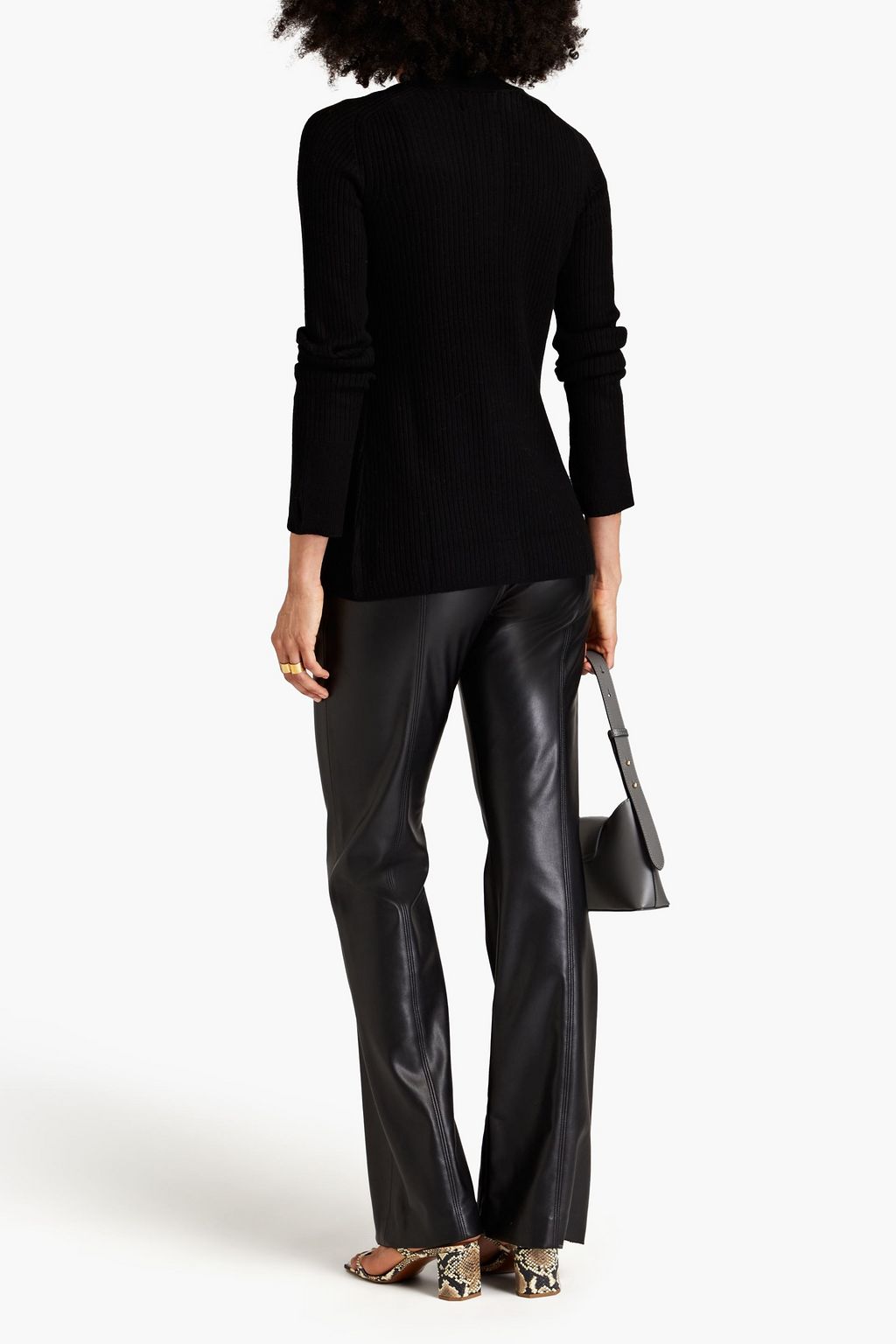 LOULOU STUDIO Sormo ribbed wool-blend turtleneck sweater | THE OUTNET
