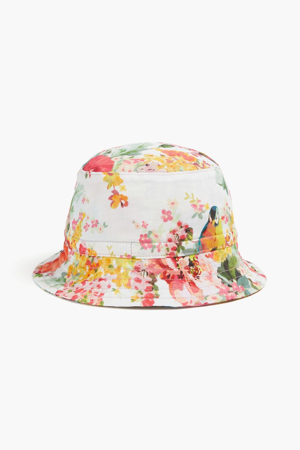 ZIMMERMANN Kids reversible floral-print cotton bucket hat | THE OUTNET