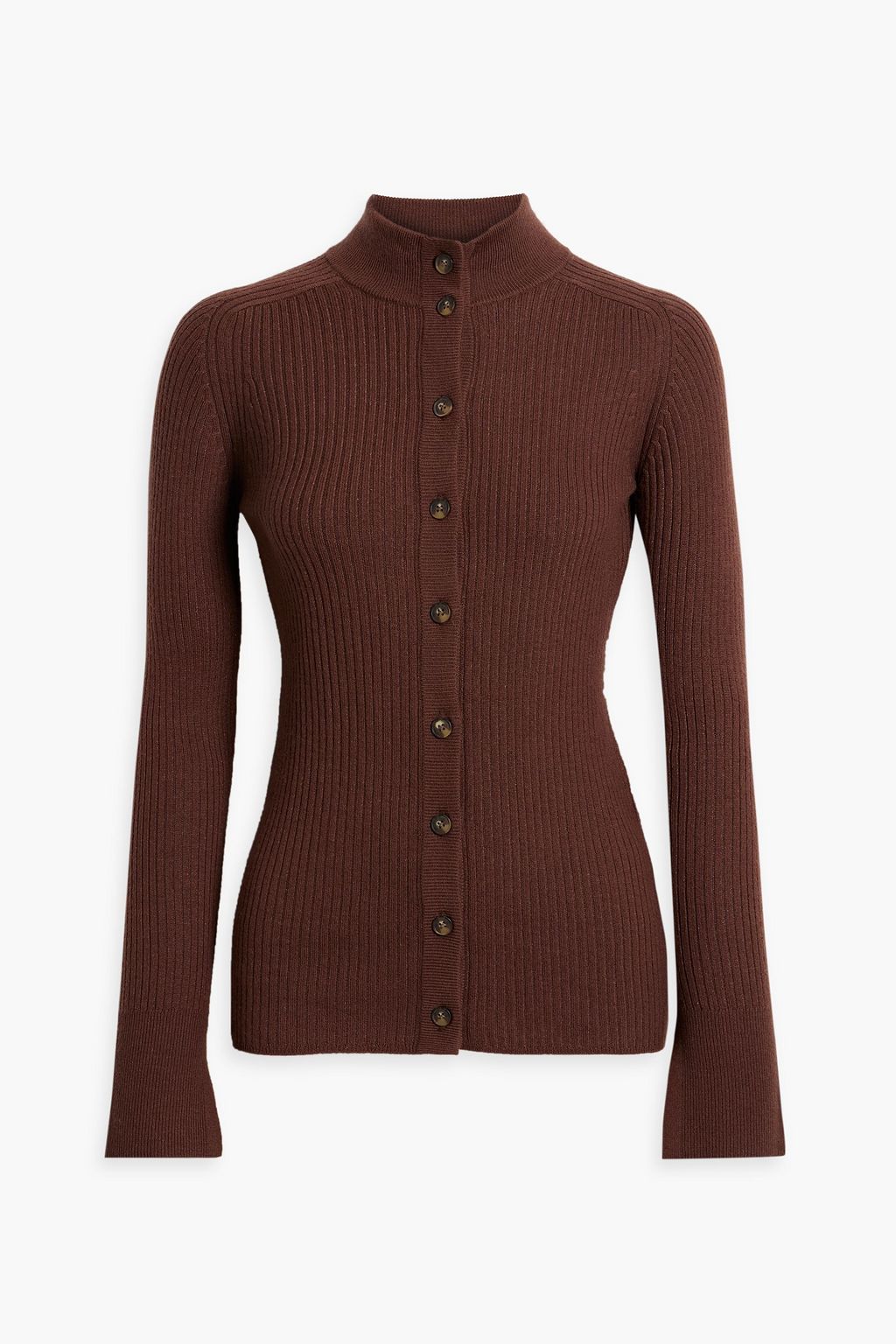 LOULOU STUDIO Sormo ribbed wool-blend cardigan | THE OUTNET