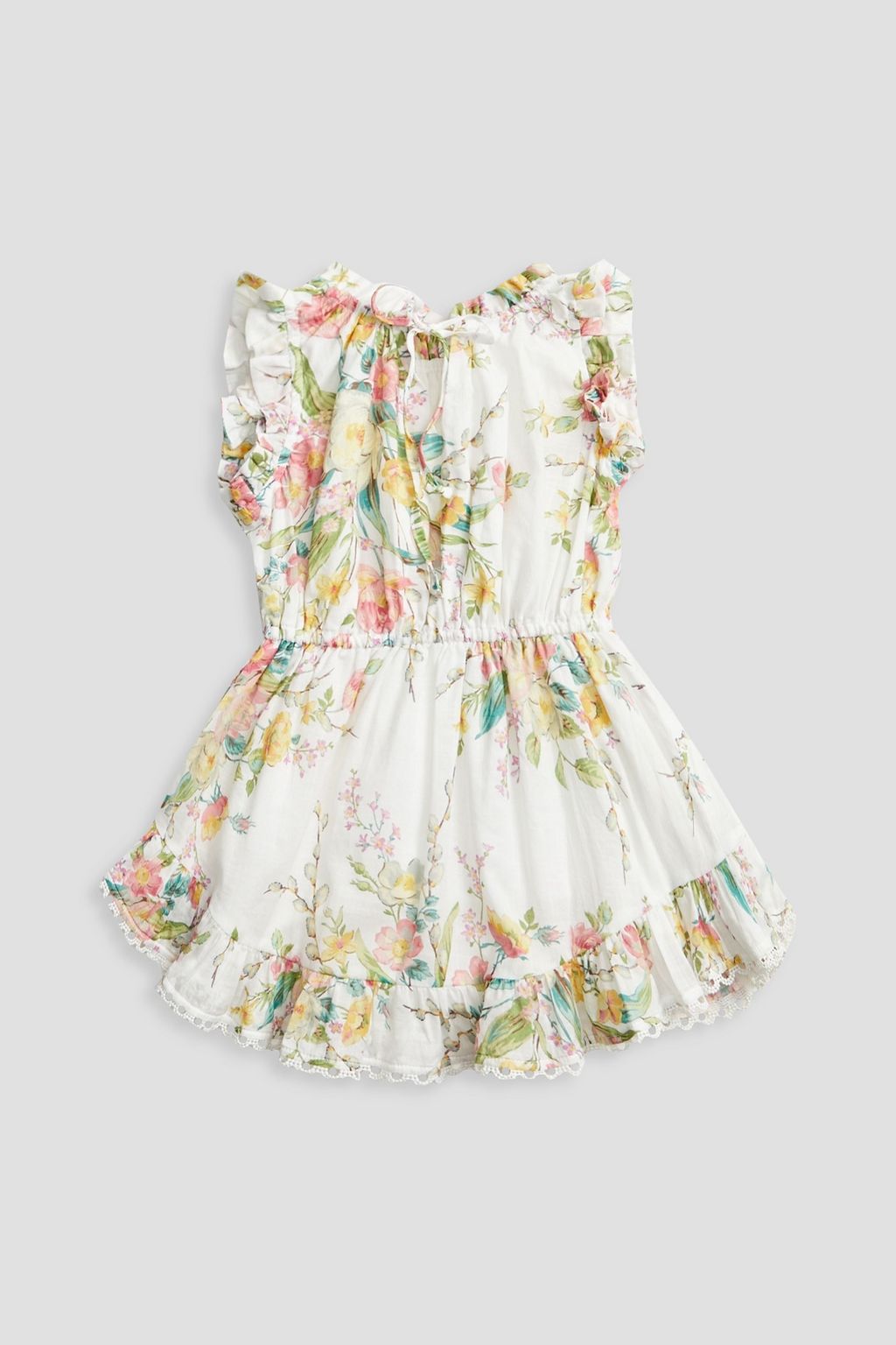 ZIMMERMANN Kids Zinnia ruffled floral-print cotton dress | THE OUTNET