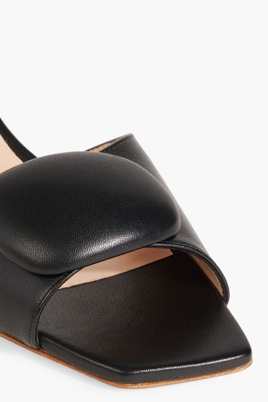 RUPERT SANDERSON Cornelia embellished leather mules | THE OUTNET