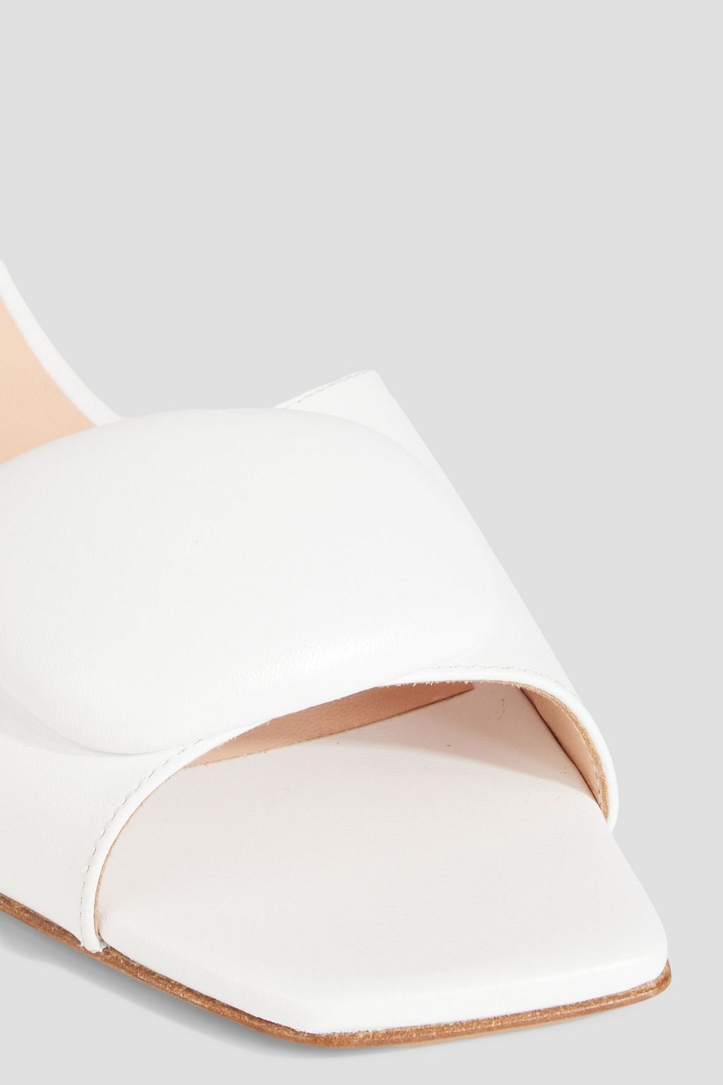 RUPERT SANDERSON Cornelia embellished leather mules | THE OUTNET