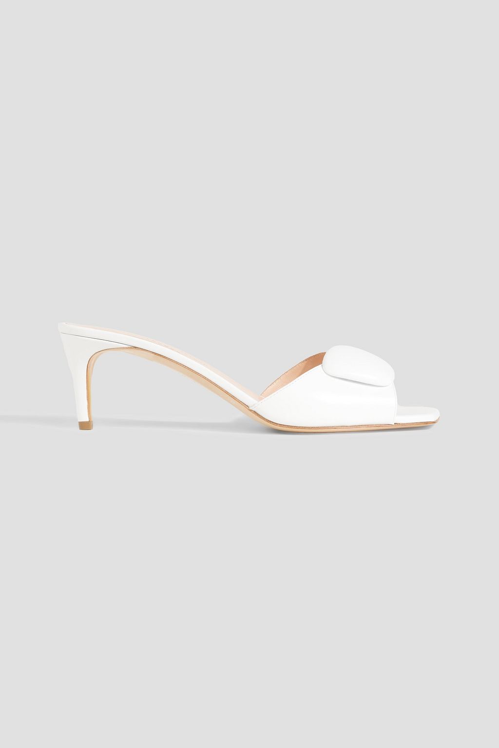 RUPERT SANDERSON Cornelia embellished leather mules | THE OUTNET