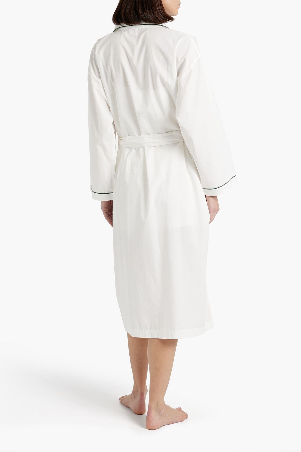 MORGAN LANE Hayden belted cotton robe | THE OUTNET