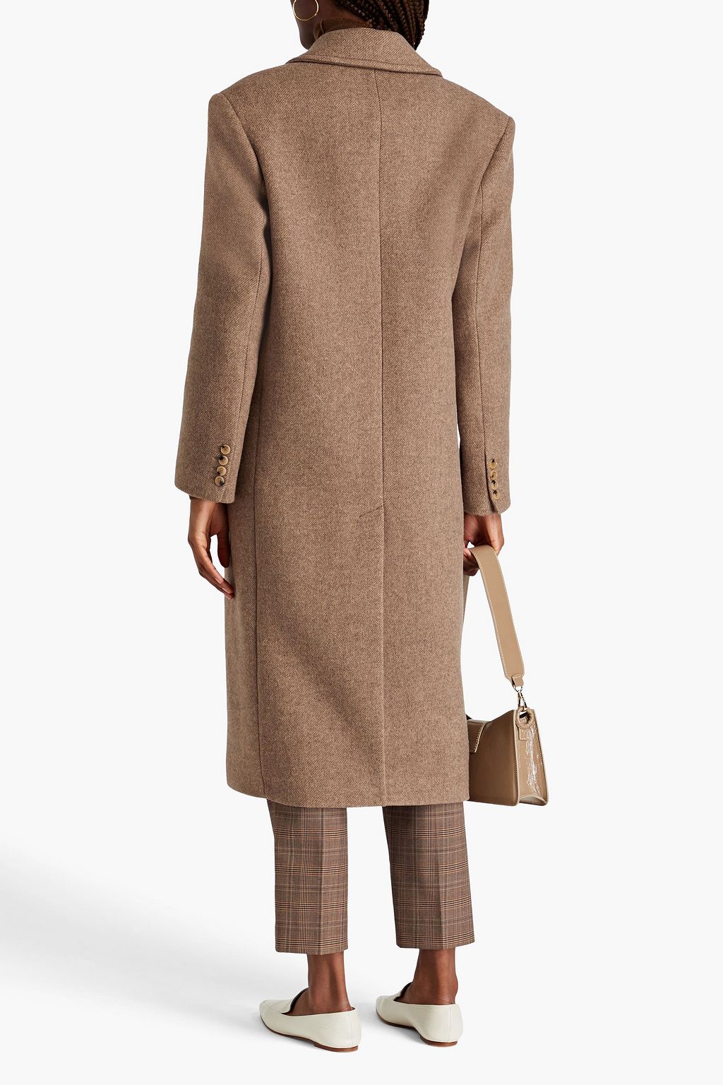SANDRO Wool-blend coat | THE OUTNET