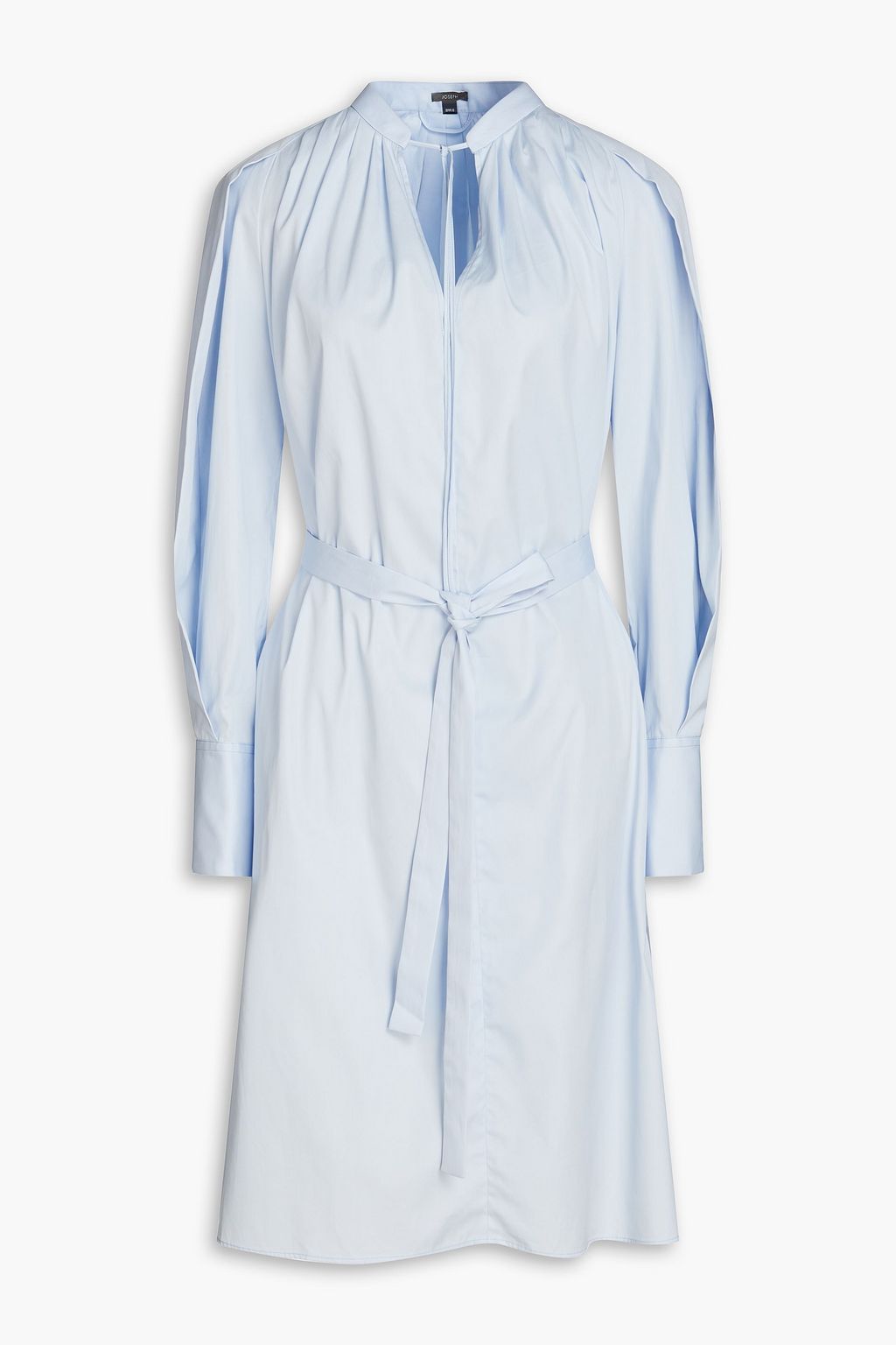 Joseph Penrose Pleated Cotton Poplin Midi Dress The Outnet