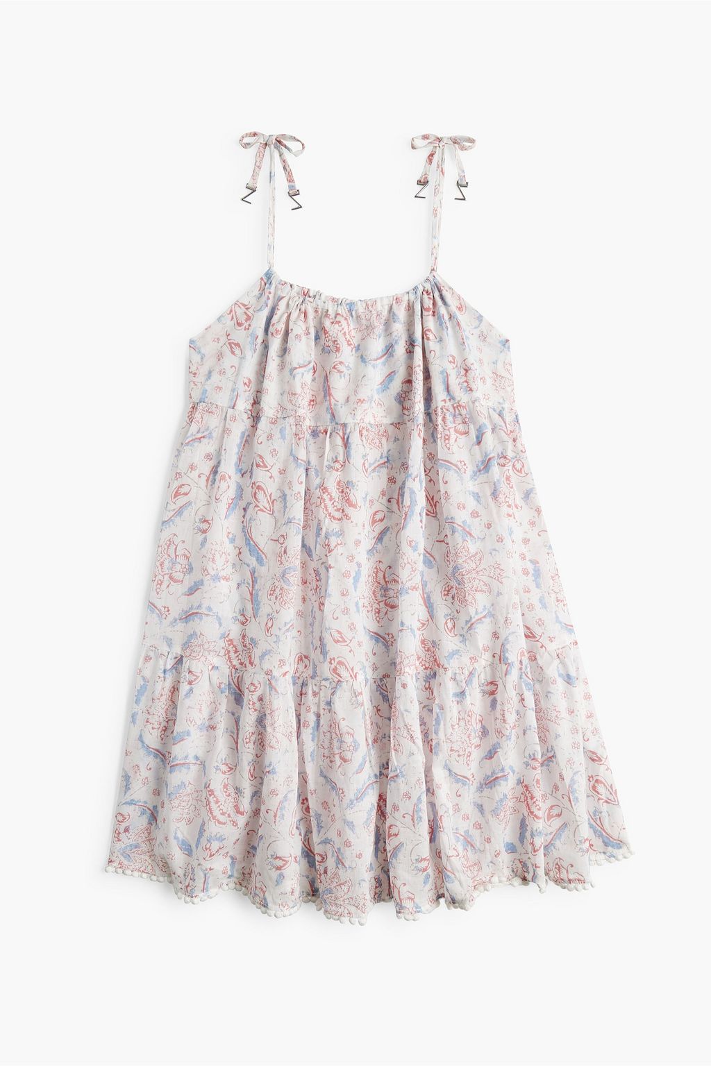 ZIMMERMANN Kids Zephyr gathered floral-print cotton dress | THE OUTNET