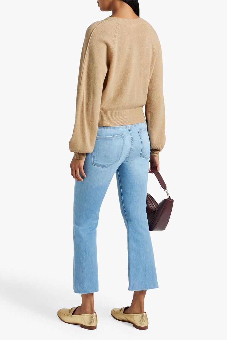 FRAME Le Crop Flare high-rise kick-flare jeans | THE OUTNET