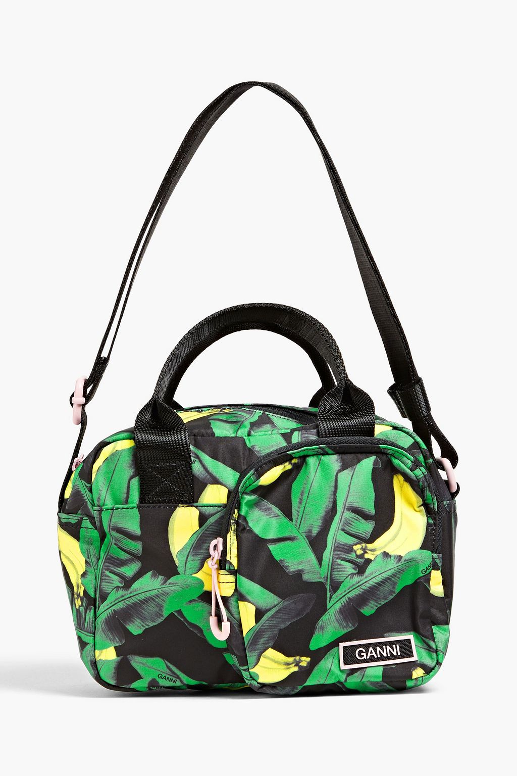 GANNI Printed shell shoulder bag | THE OUTNET