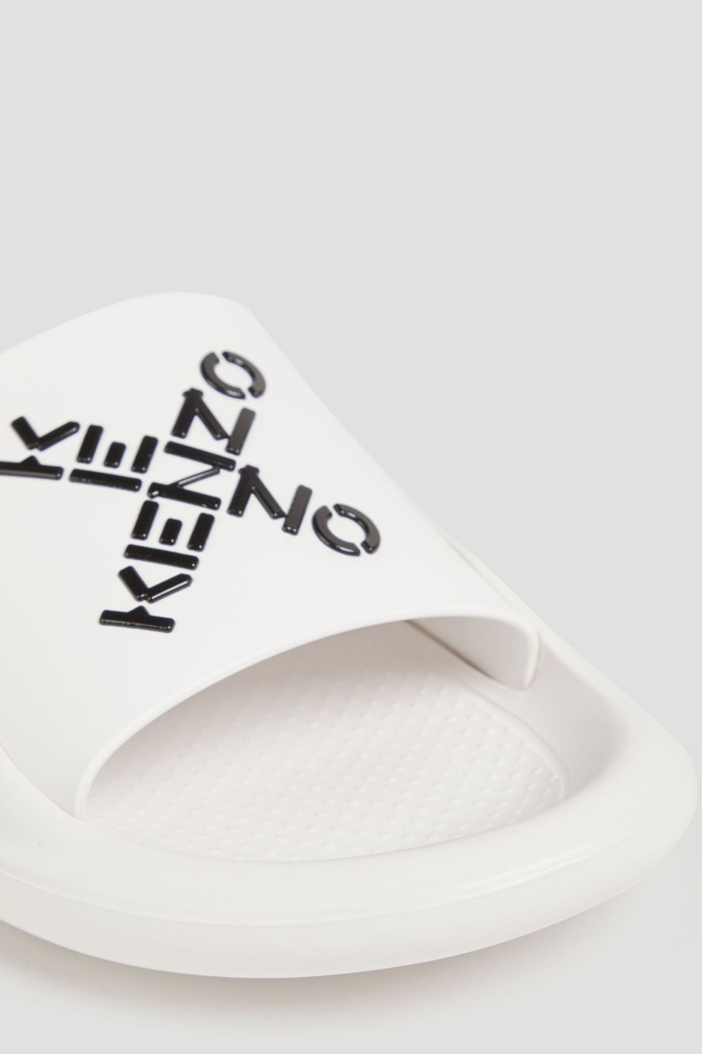KENZO Embellished rubber slides | THE OUTNET
