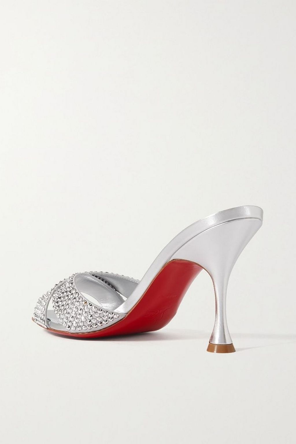 CHRISTIAN LOUBOUTIN Mariza Is Back Strass 85 crystal-embellished ...