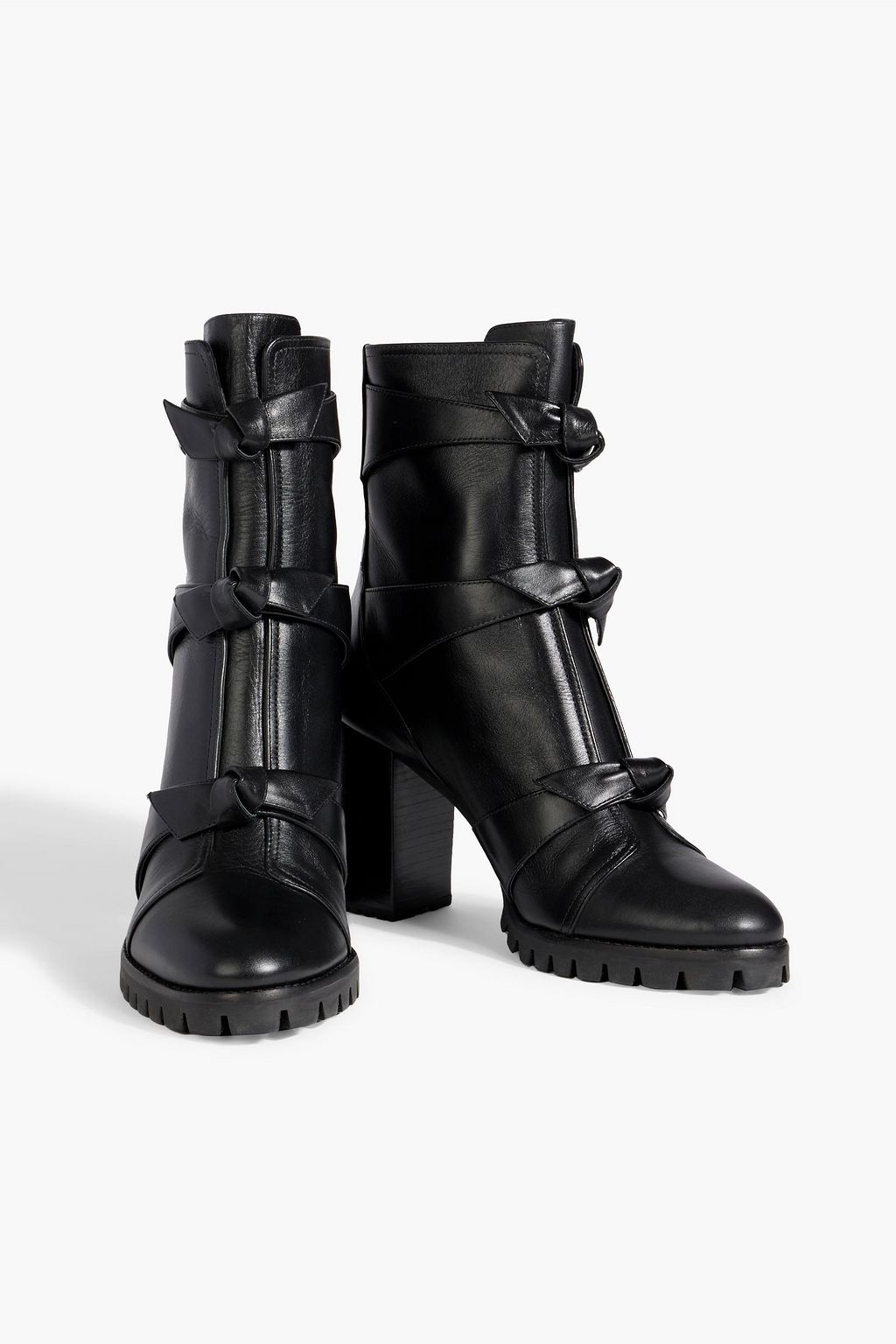 ALEXANDRE BIRMAN Lolita leather ankle boots | THE OUTNET